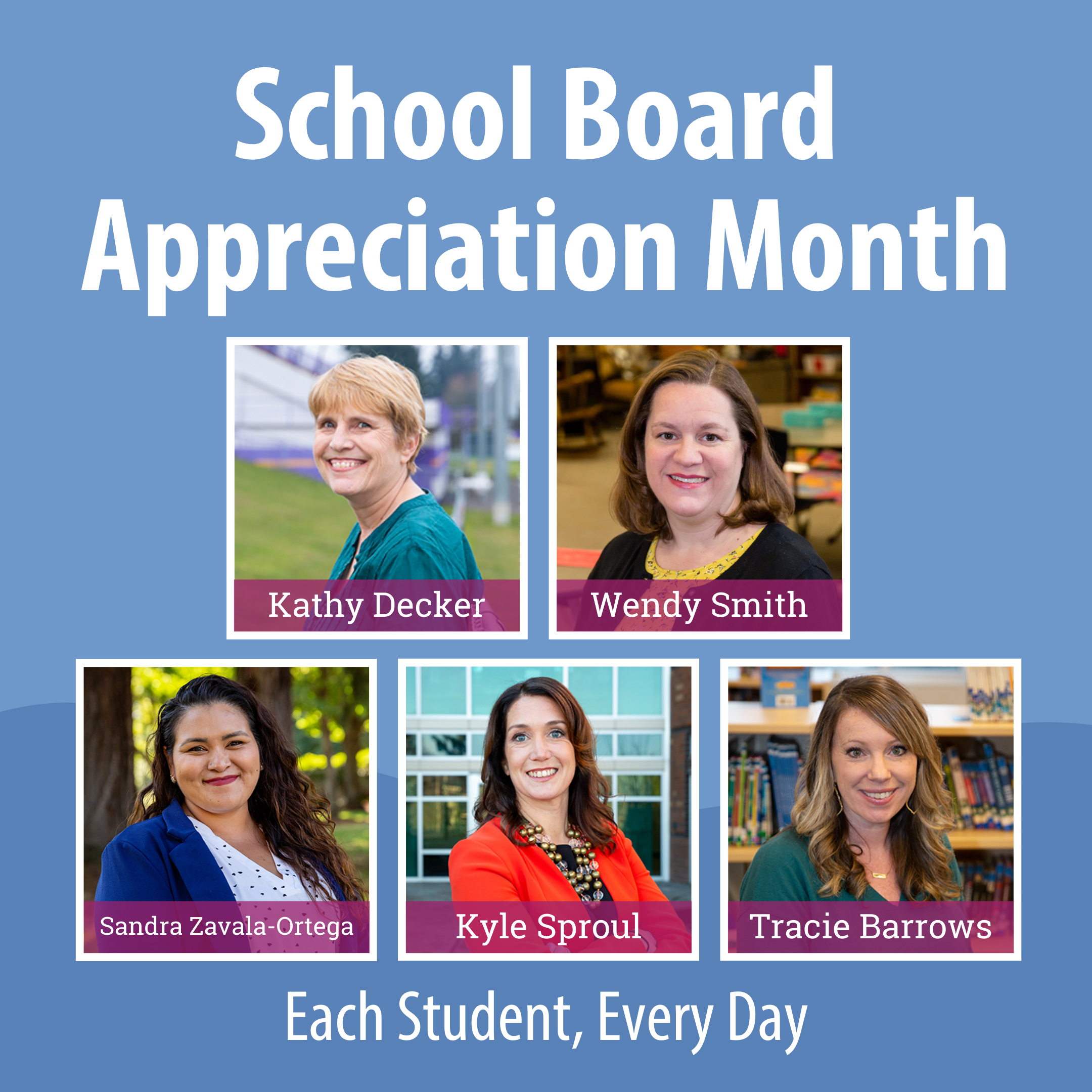 January is School Board Appreciation Month – Heights Campus